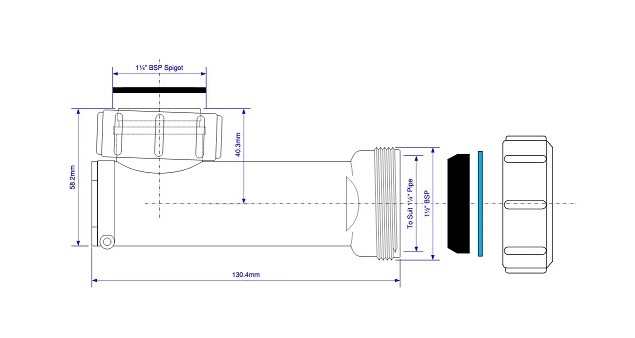 McAlpine WHB-1 Basin Waste Valve -Kingsway Plumbing